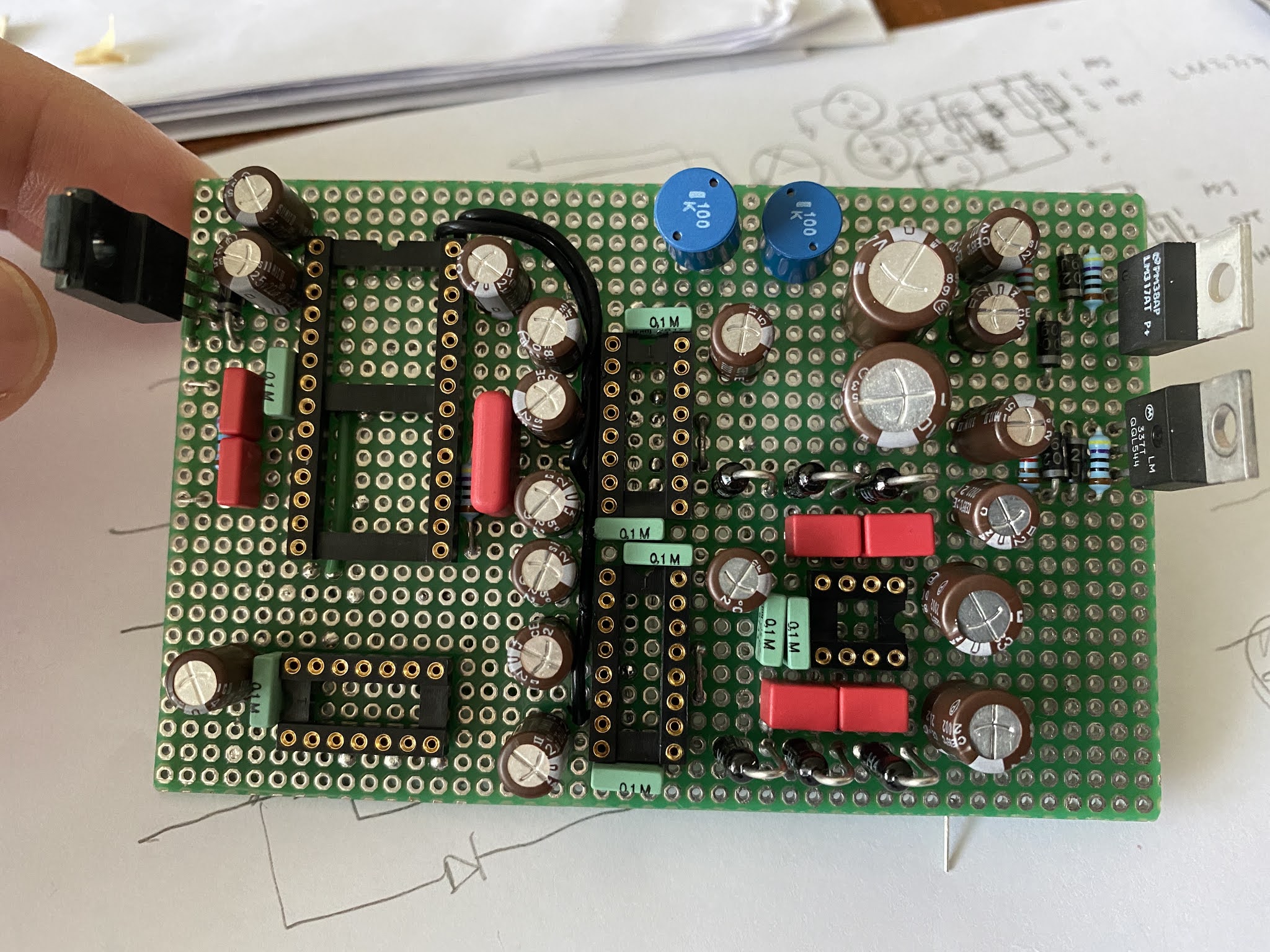 THE ORRONOCO AUDIO DIY: DIY PCM56 DAC Integrated Gainclone Amplifier