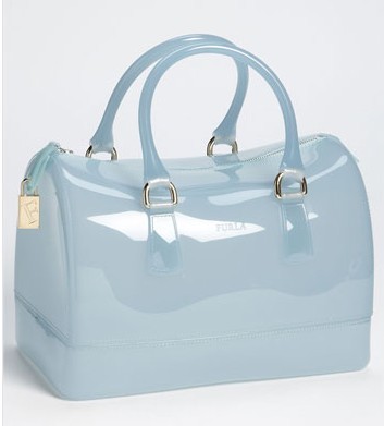 aicar: Furla Candy Bag in AZZURRO Light BLUE