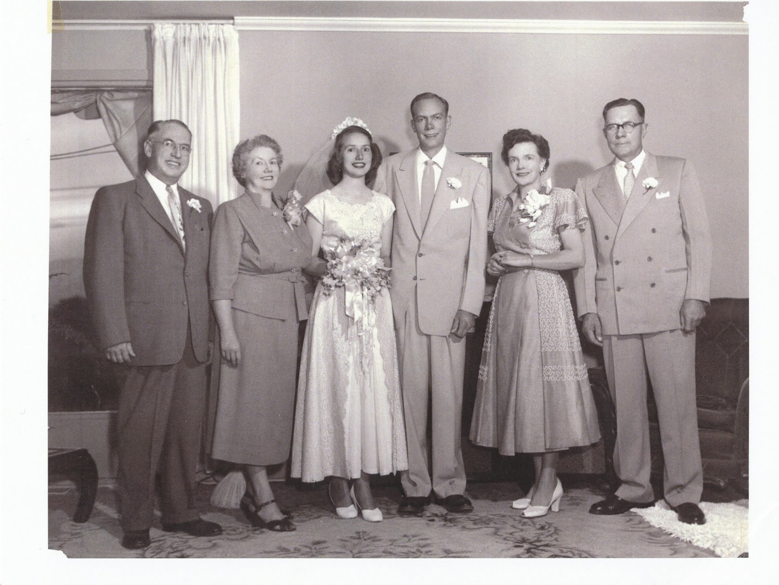 Turn the Hearts: 1952 Wedding DALTON/Smith