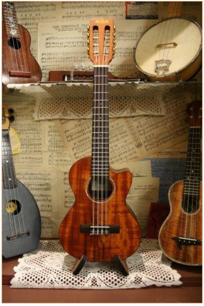 More than four ukulele strings?