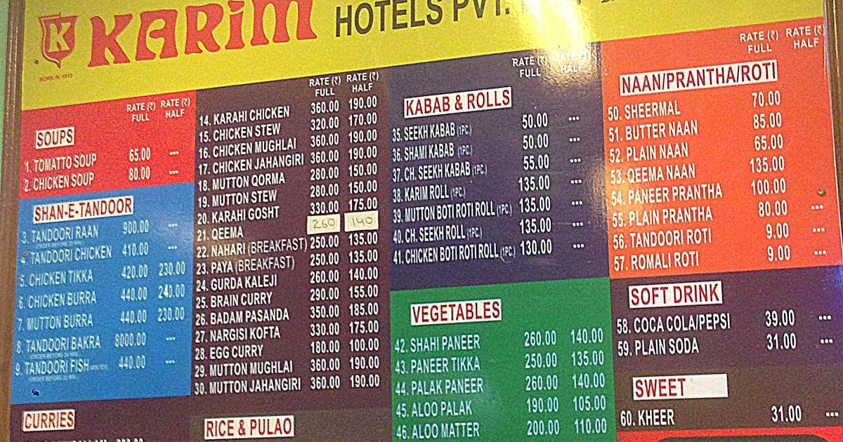 Our Top 5 Reasons To Visit Karim's at Jama Masjid, Delhi for an ...