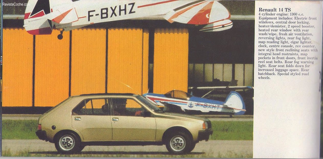 Revista Coche: Catálogos de época: los Renault de los años 80