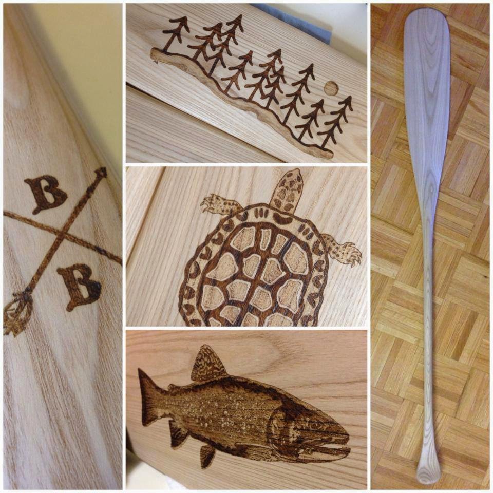 Custom Canoe Paddles! ~ Man of Craft