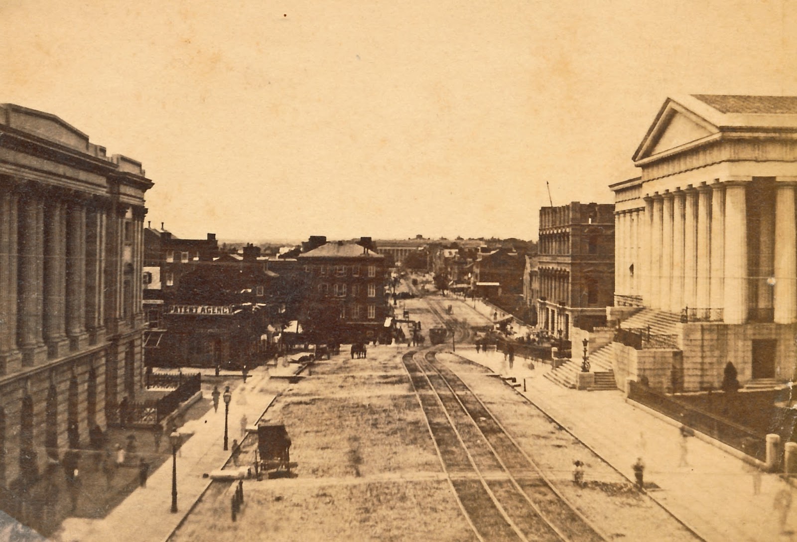 A Closer Look: F Street, heart of the old downtown, in the 19th century