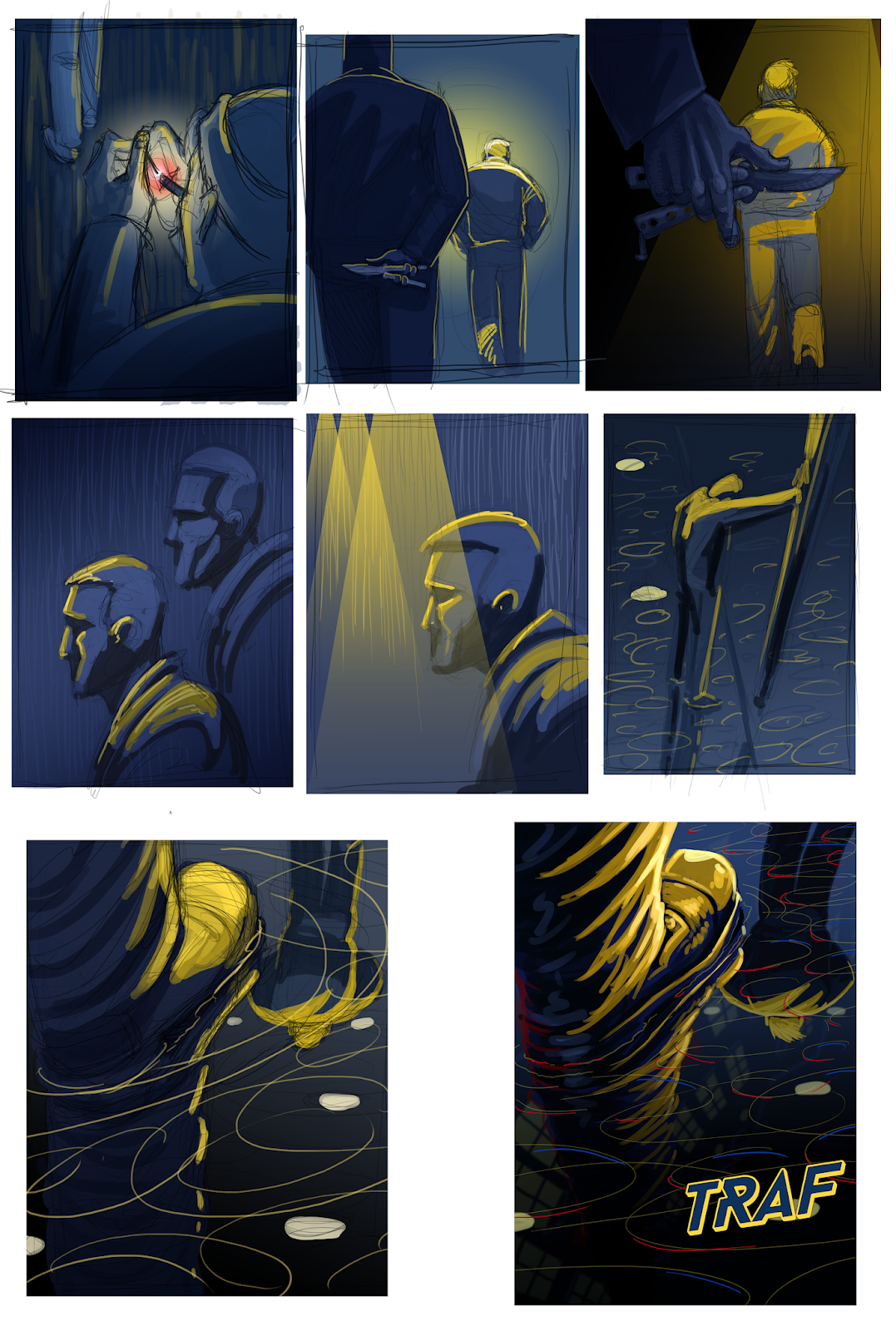 Czajnik's Workshop: 'TRAF' poster