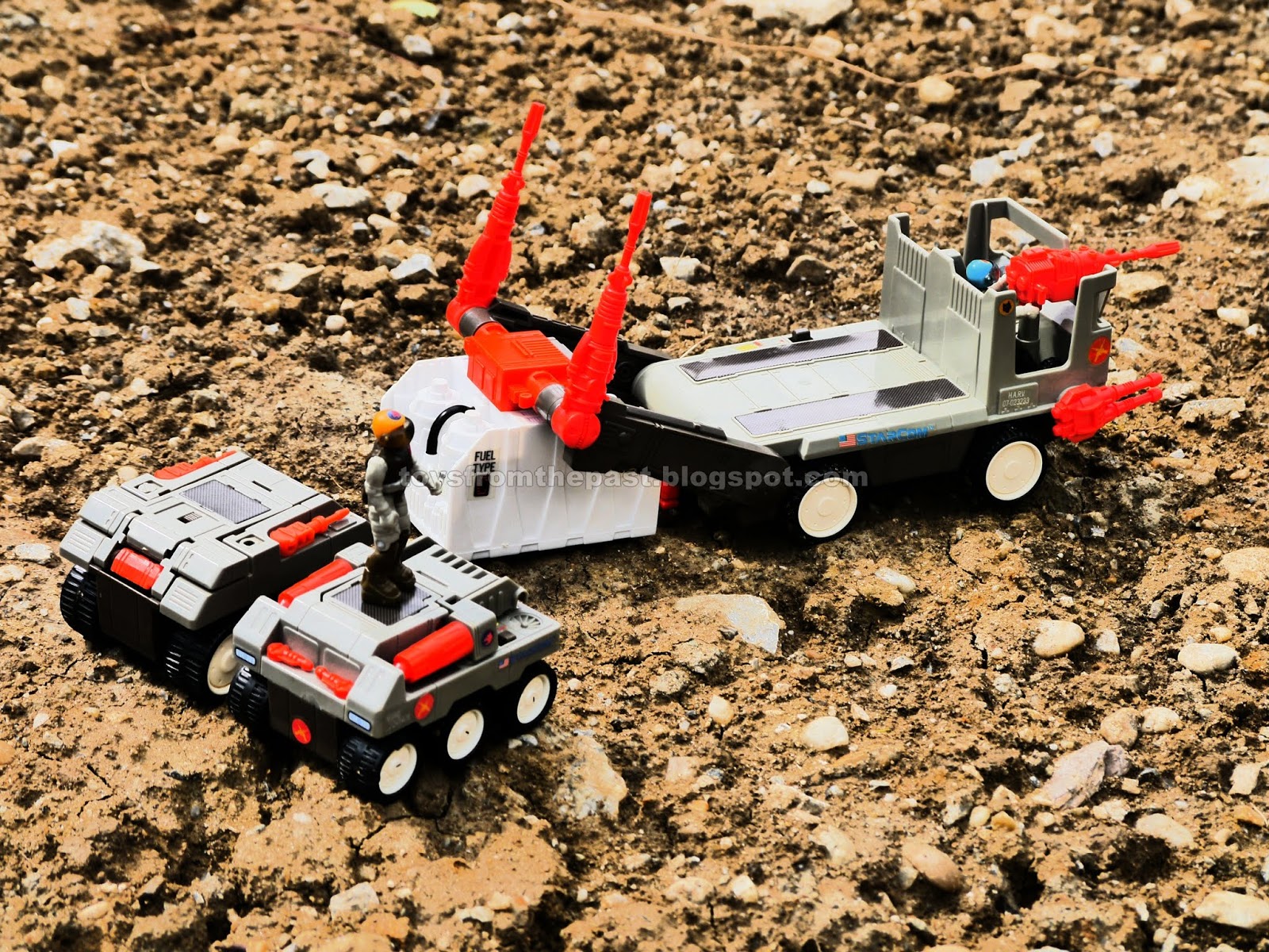 Toys from the Past: #941 STARCOM – H.A.R.V.-7, M-6 RAILGUNNER and LASER ...
