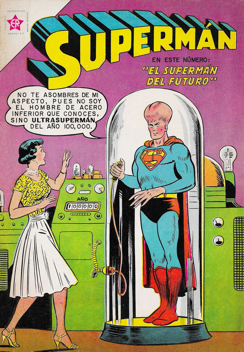 GURI GIBI : SUPERMAN ER Nº 263 EL SUPERMÁN DEL FUTURO