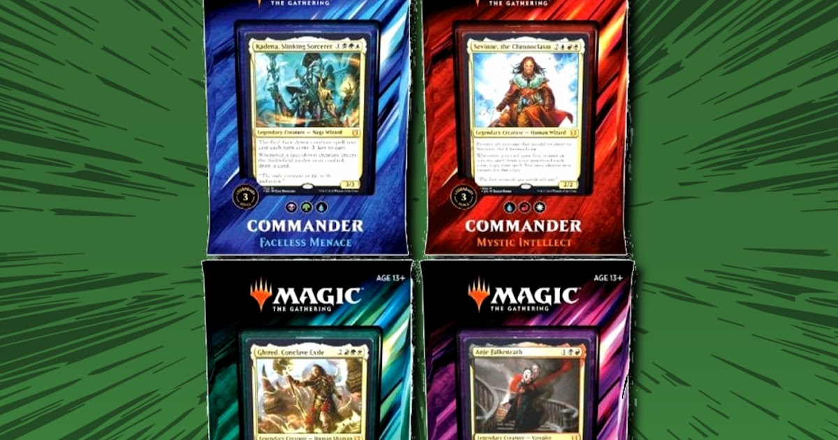 Comics: Nuevos mazos Commander de Magic!