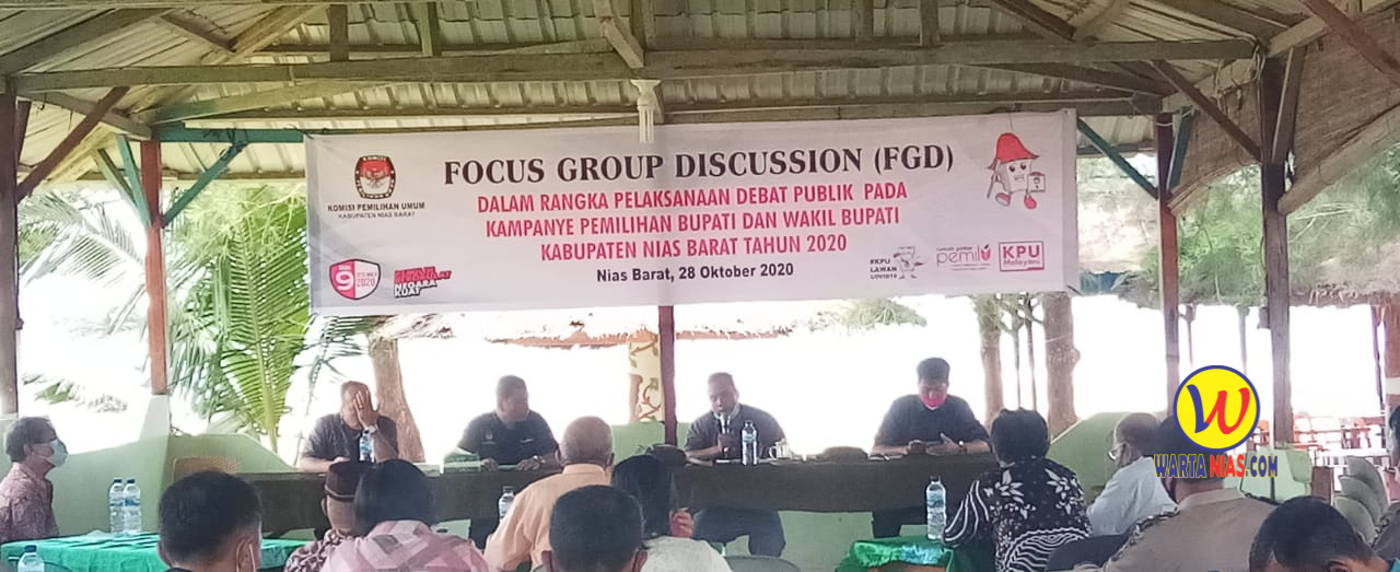 Jelang Debat Pertama Paslon Pada 12 November 2020 Kpu Nias Barat Gelar