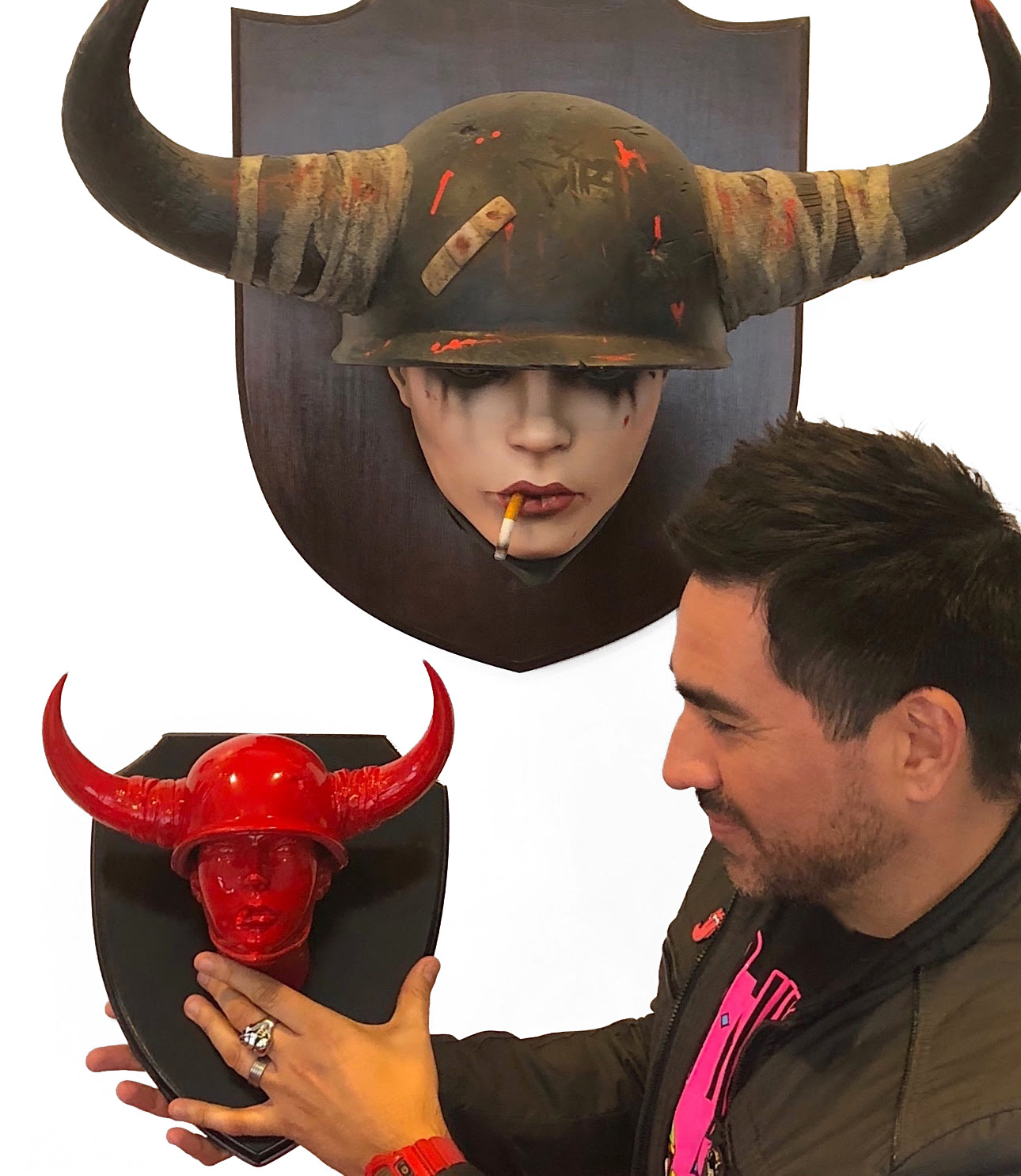 BULLHEADED (Blood Red Edition) by Brian M. Viveros x Pretty In Plastic ...