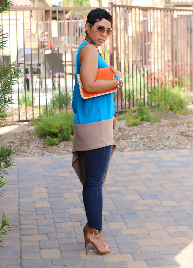 Low Price Fabric: Sew Along Tutorial! Color Blocked Top w/ Mimi G.