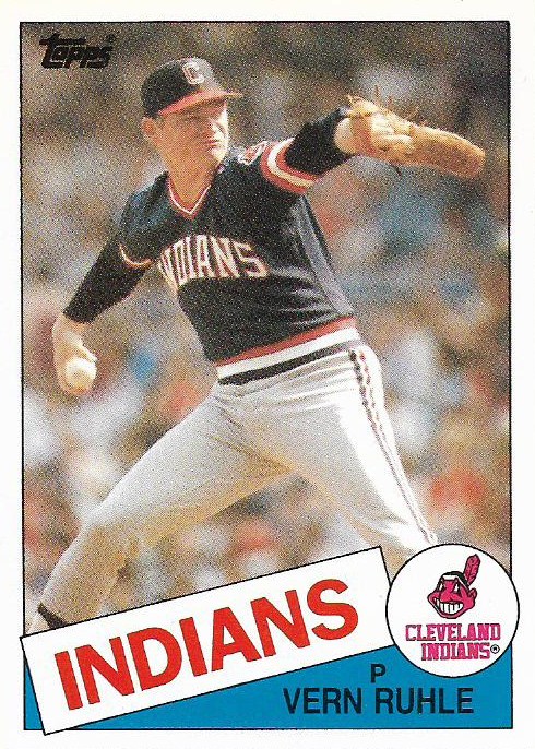 1985 Topps: #99T - Vern Ruhle