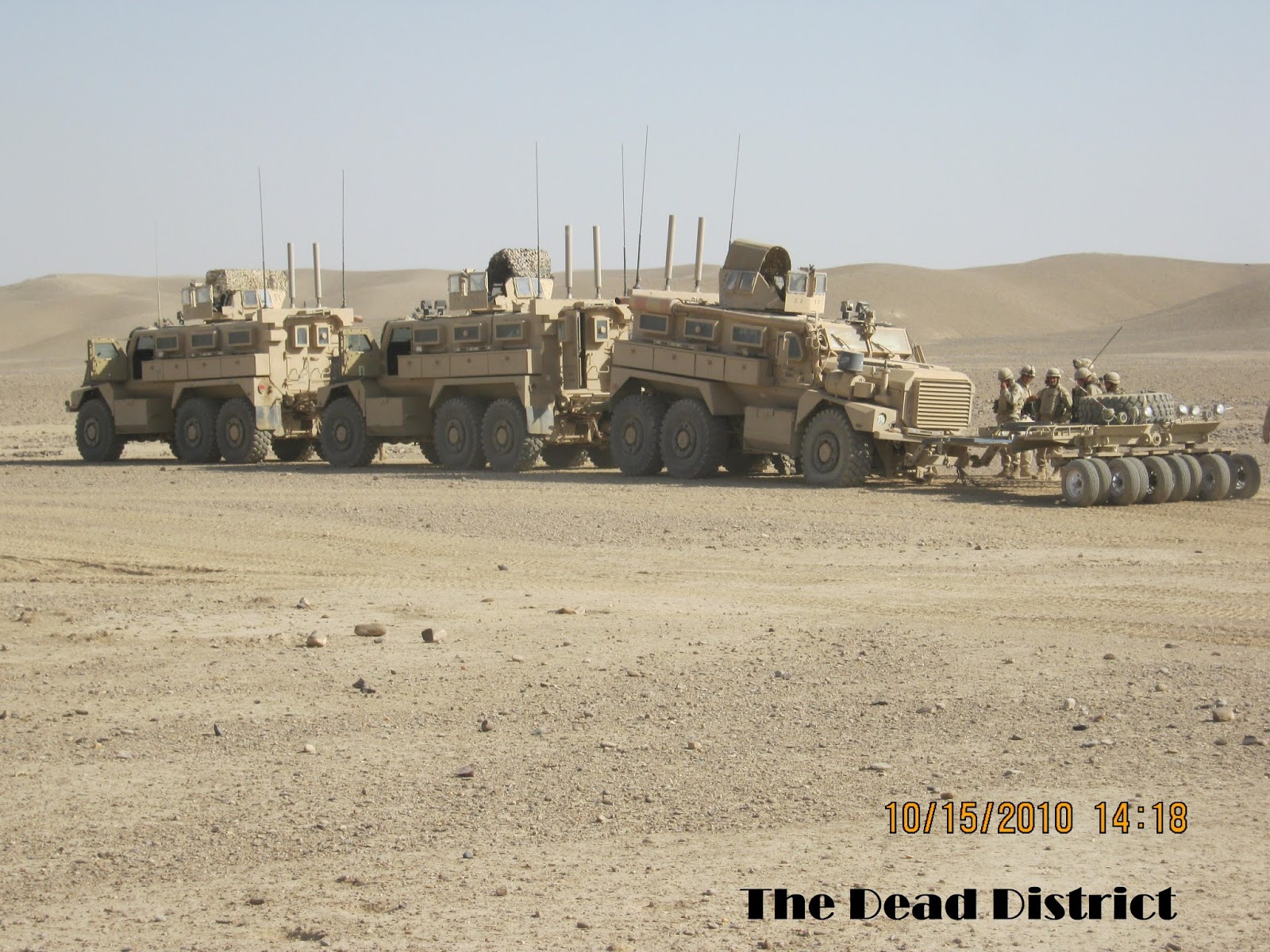 The Dead District: When the Couguar MRAP meet the big IED