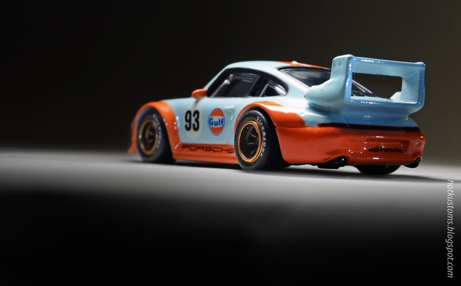 Hot Kustoms Mini Cars: 2016 RLC Gulf Racing Porsche 993 GT2