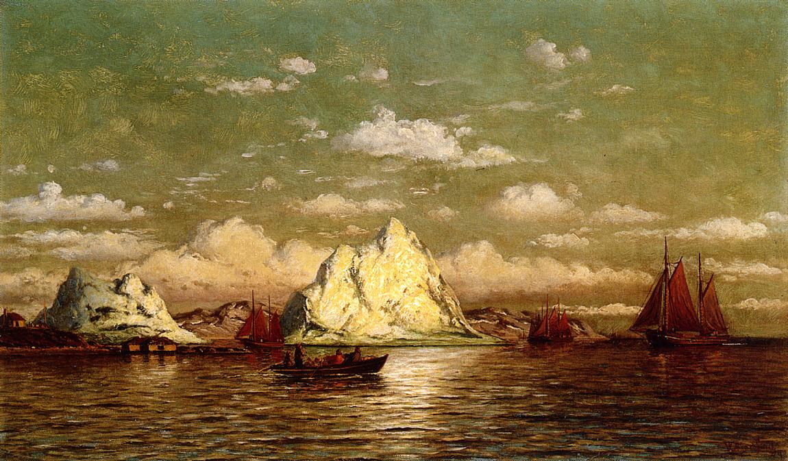 19th century American Paintings: William Bradford