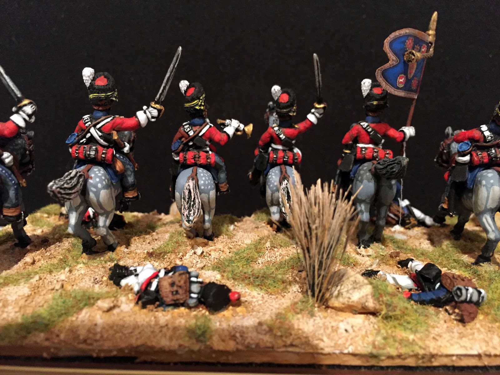 The Queens Shilling : 28mm Napoleonic - Royal Scots Greys - Waterloo 1815