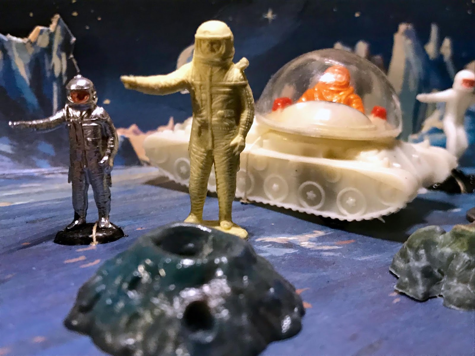 Space Garage: Marx Toys "Lunar Exploration" Miniature Playset, 1969 ...
