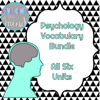AP Psychology Vocabulary | Kovescence of the Mind
