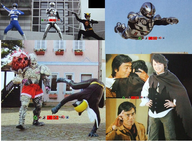 Firestarter's Blog: Gokaiger vs. Gavan New Scans