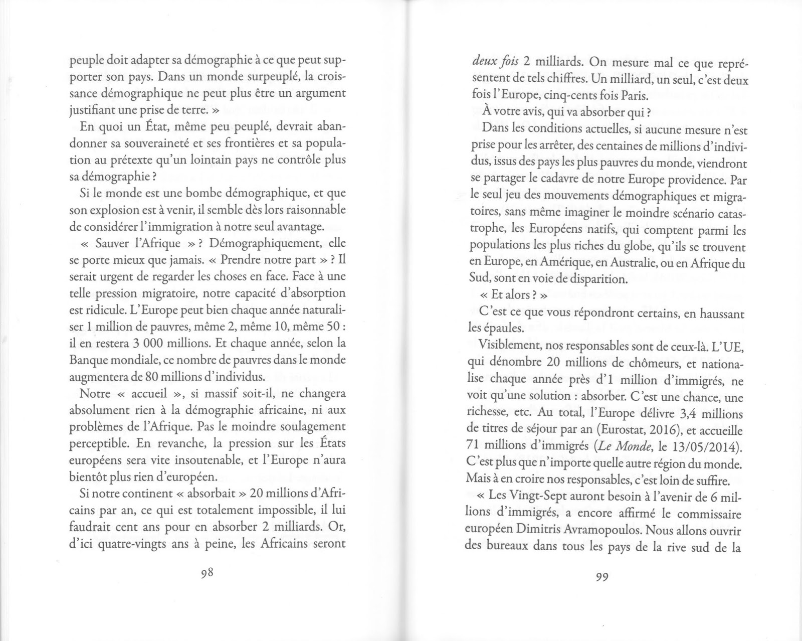 école : références: Laurent Obertone, La France interdite (2018)