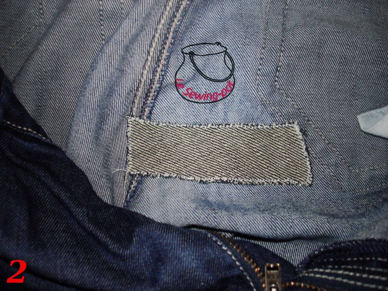 Le sewing-pot: Réparer un jean : tuto ! / Repairing jeans : the tutorial