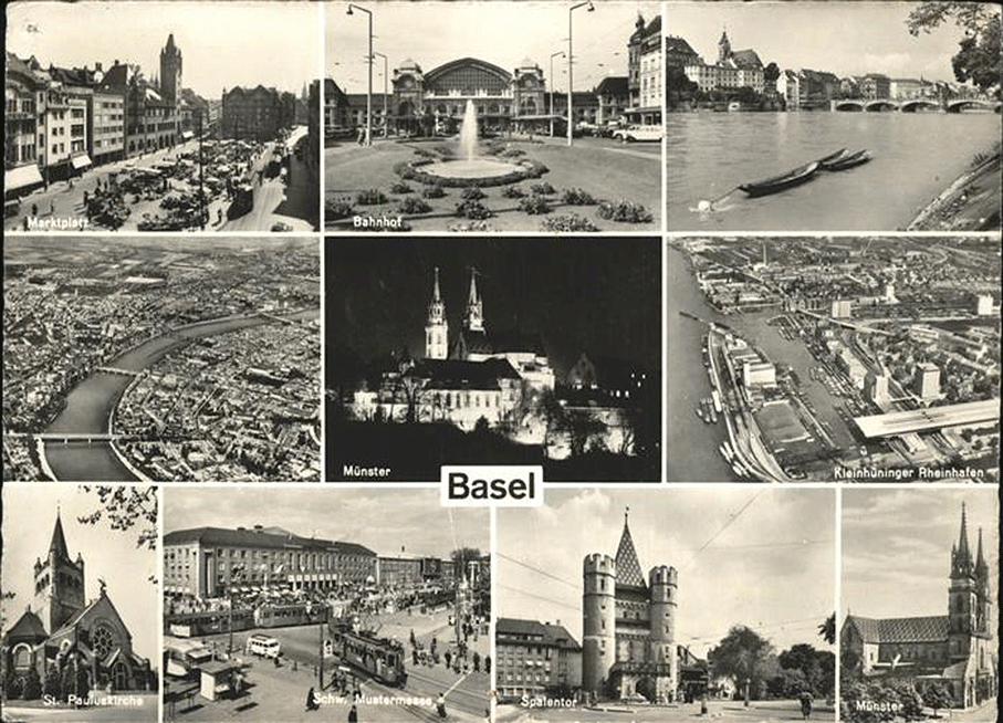 Christoph Roos: Basel um 1960