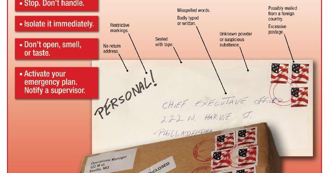 ViSa: Suspicious Mail or Packages