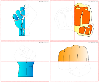 Draw other side: Free printable Fist draw other side drawing worksheet ...