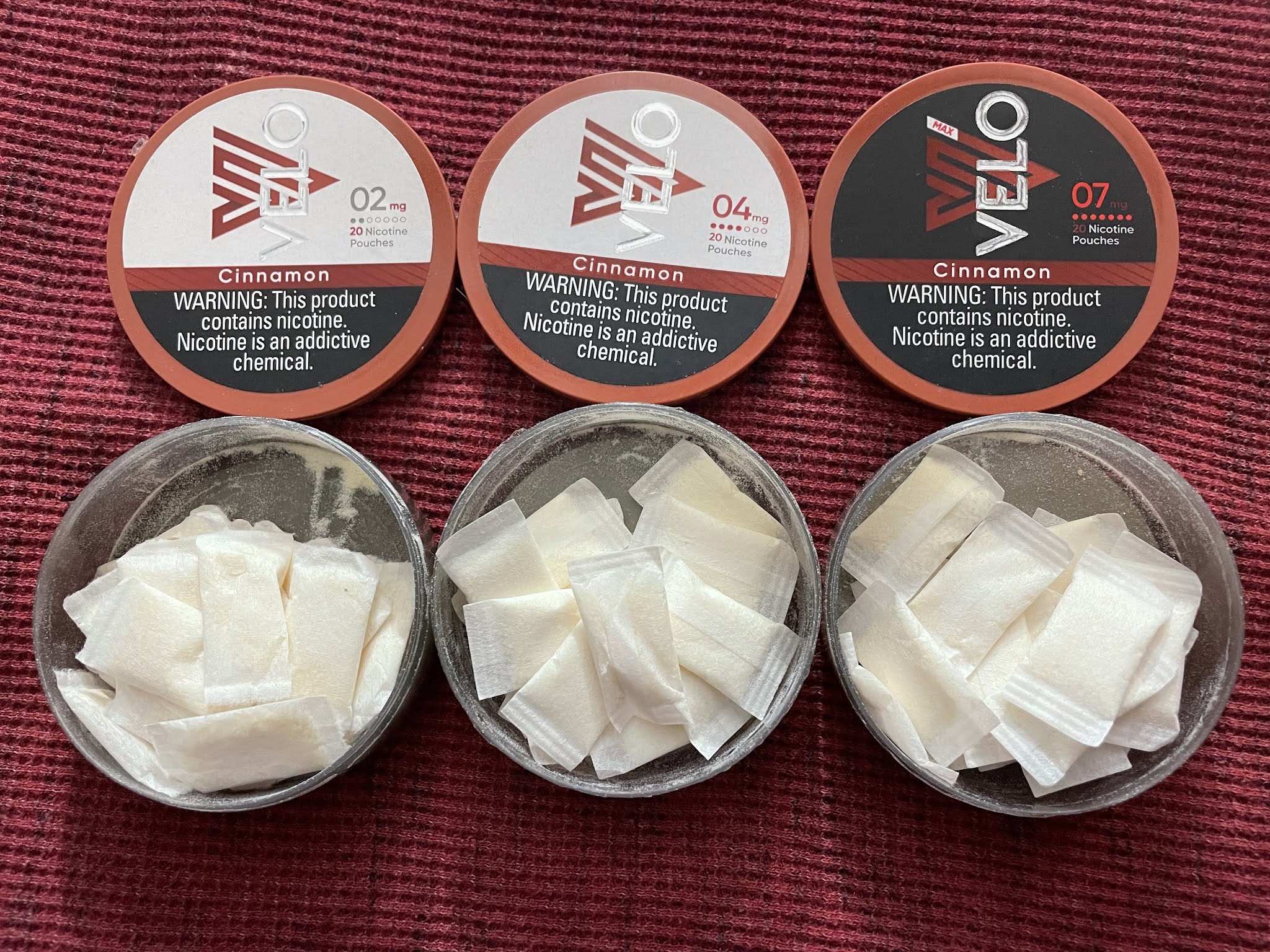 Velo Nicotine Pouches (US/Mini Dry) Review - 21 July 2021.