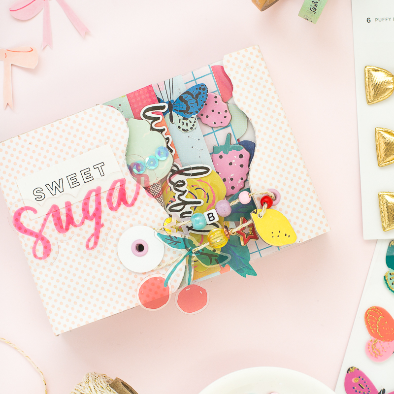 Bea Valint: Sweet Sugar mini-album | Crate Paper DT