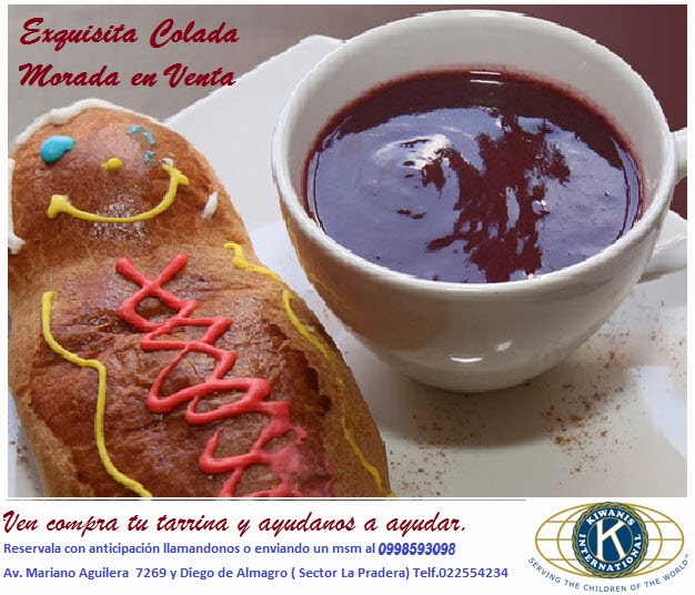 Kiwanis Ecuador: CK Quito, Colada Morada
