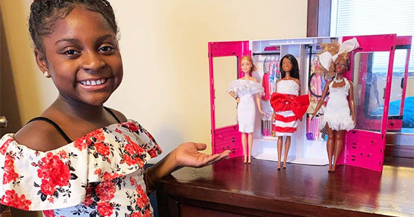 Meet The 9 Year Old Entrepreneur Who Designs Fashion Dresses For Barbie