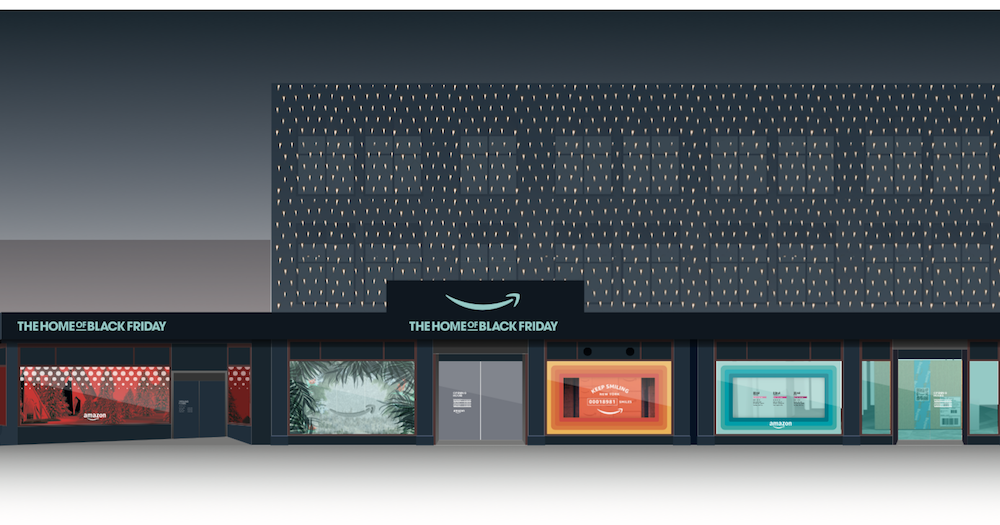 London Pop-ups: Amazon's 'Home of Black Friday' 2018 Christmas Pop-up ...