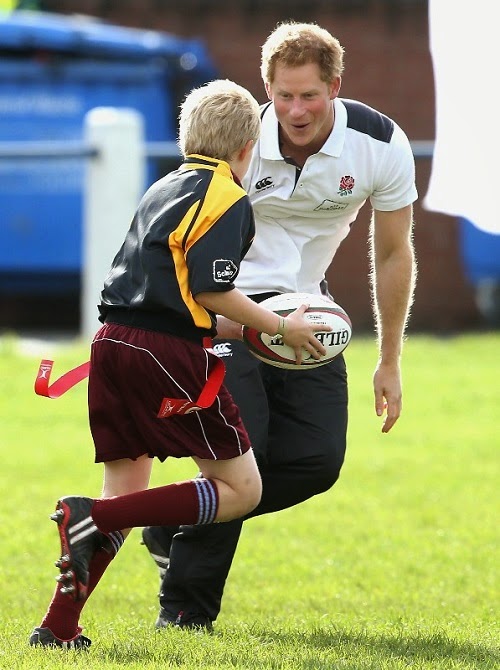 VJBrendan.com: Prince Harry Playing in a Game of Touch Rugby in ...