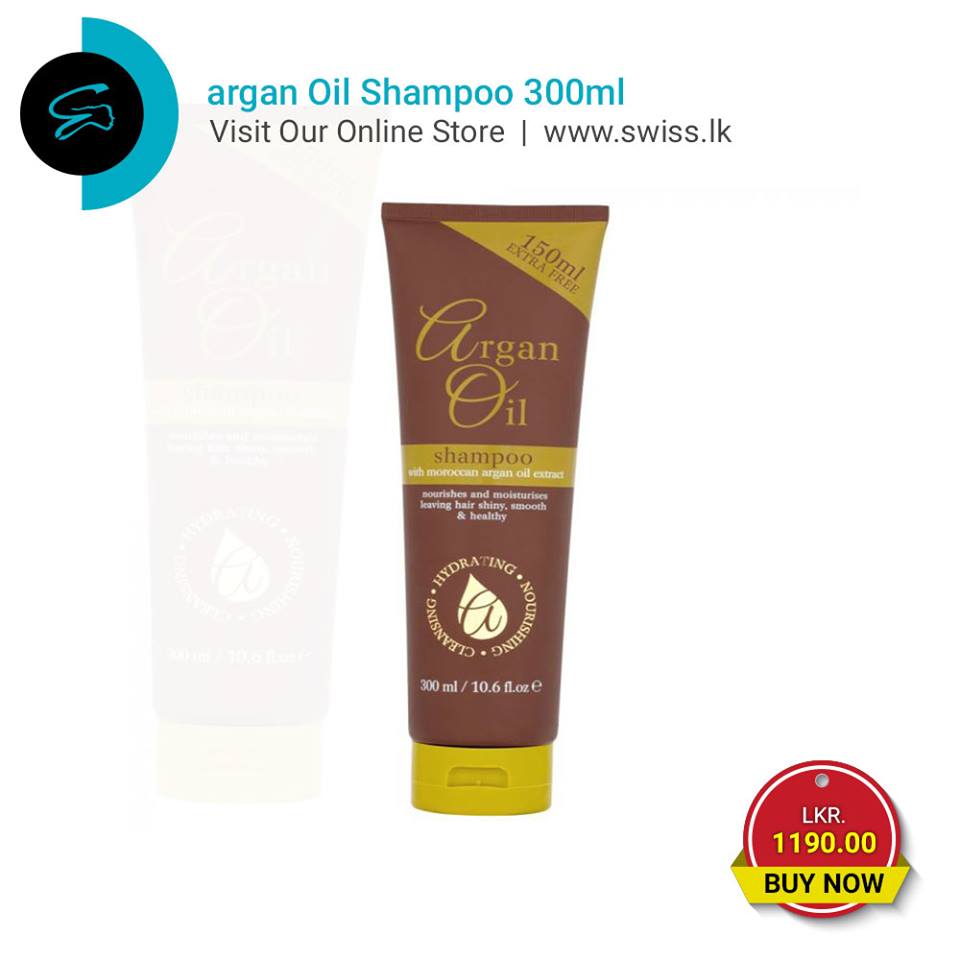 ARGAN OIL SHAMPOO WITH MOROCCAN ARGAN OIL EXTRACT