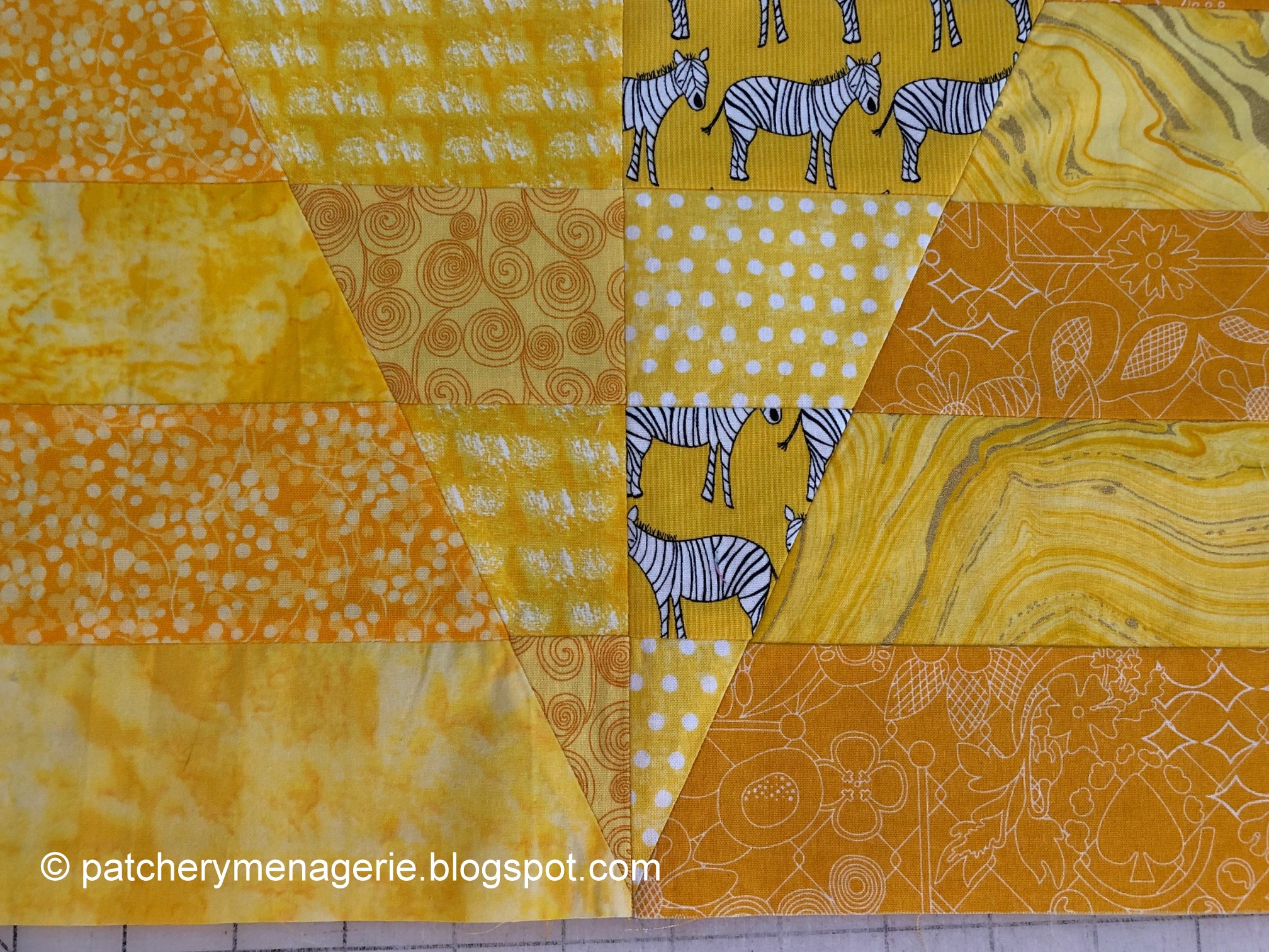 The Patchery Menagerie: Lynne's Zebra Quilt Tutorial is Live!
