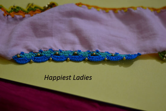 25 Saree Crochet Designs – DIY - Happiest Ladies