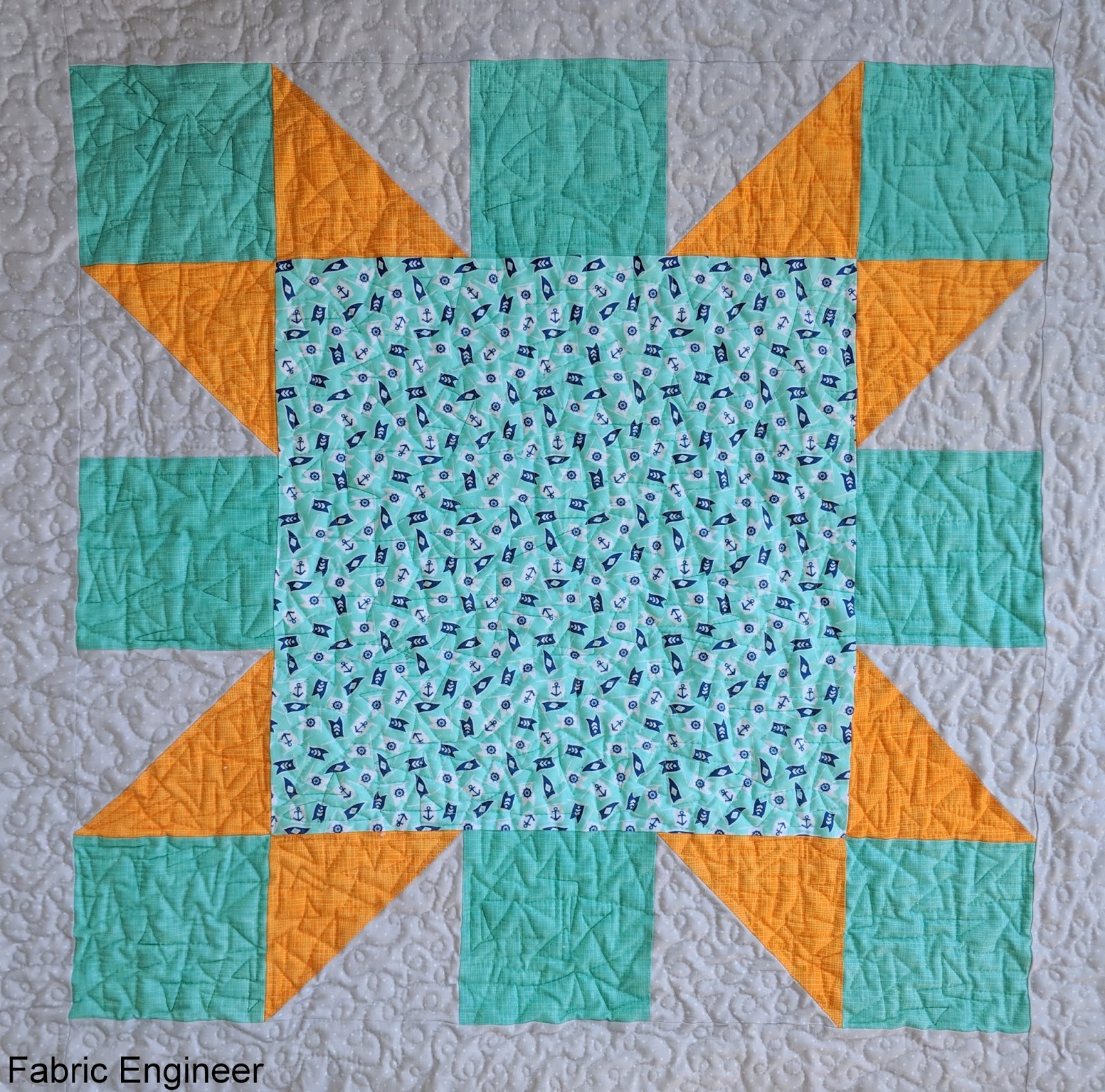 Fabric Engineer: Star quilt