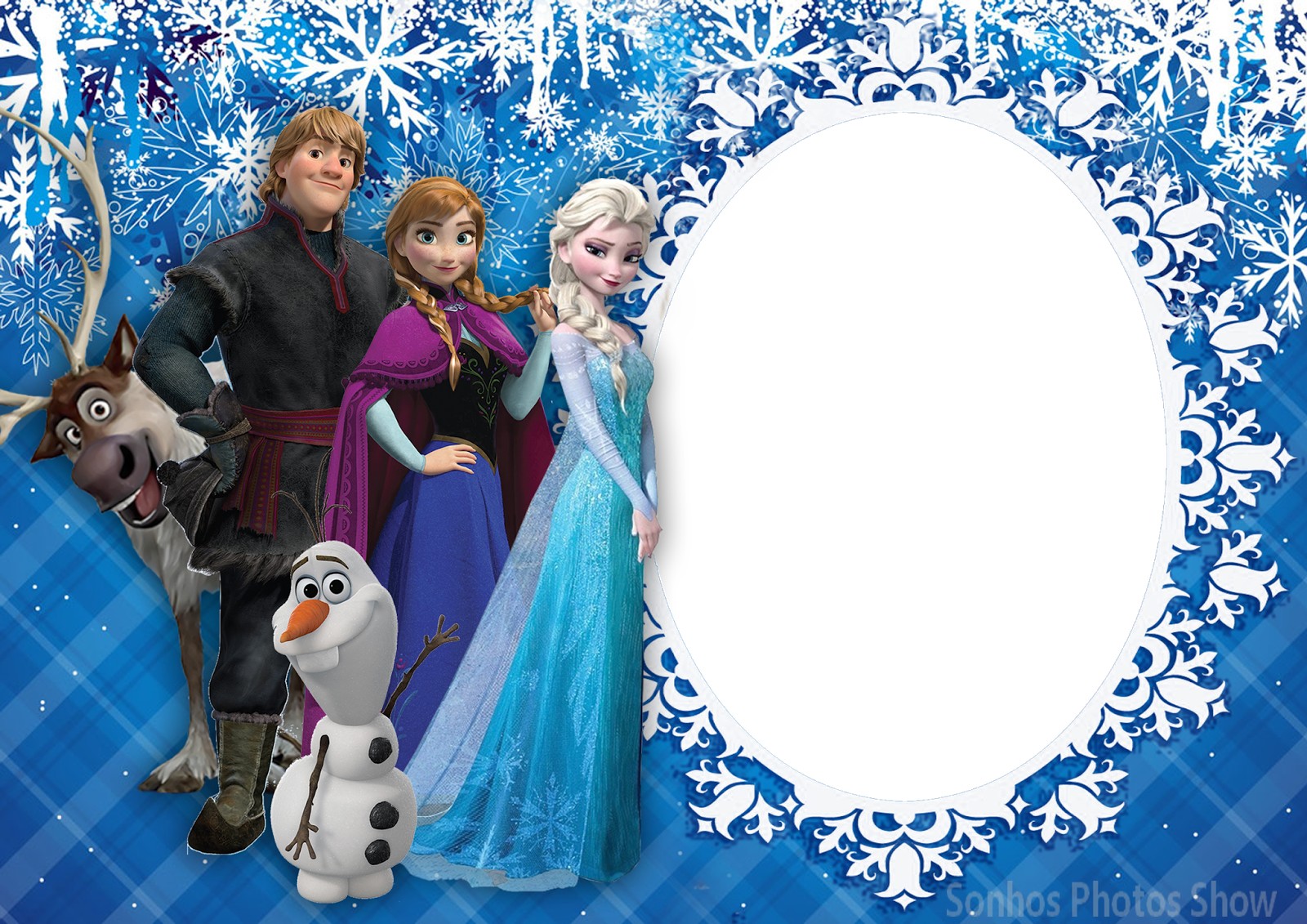 Sonhos Photos Show: Mascara da frozen