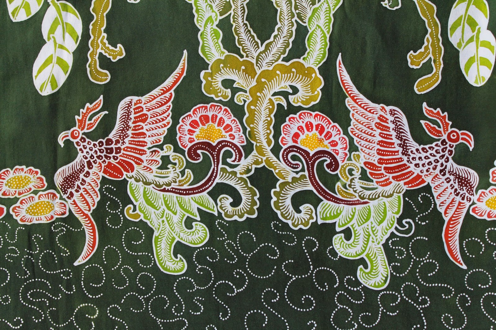 Pesona Batik Mbako Temanggung: Batik Tulis Mbako Temanggung warna sintetik