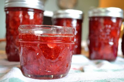Equal Opportunity Kitchen: Rhubarb and Saskatoon Jam