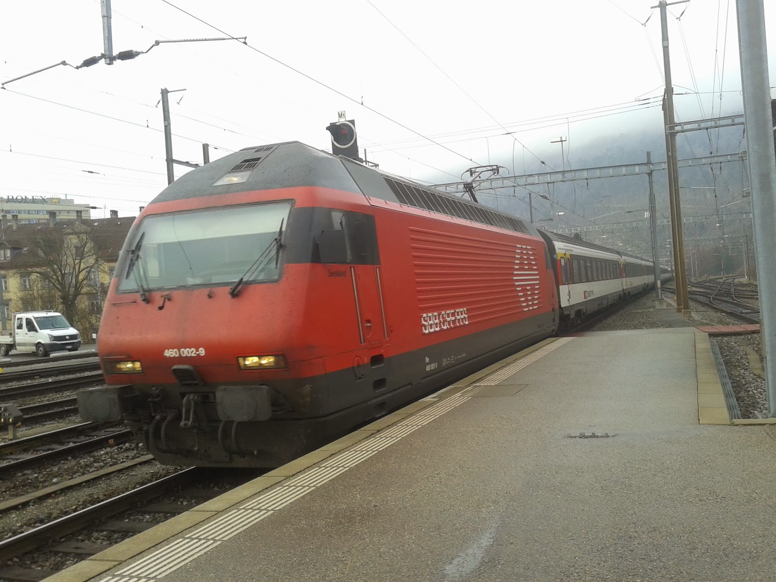 cheval de fer: train voyageur des cff