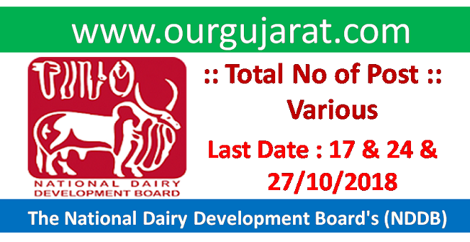 The National Dairy Development Board's (NDDB) for Various Post ...