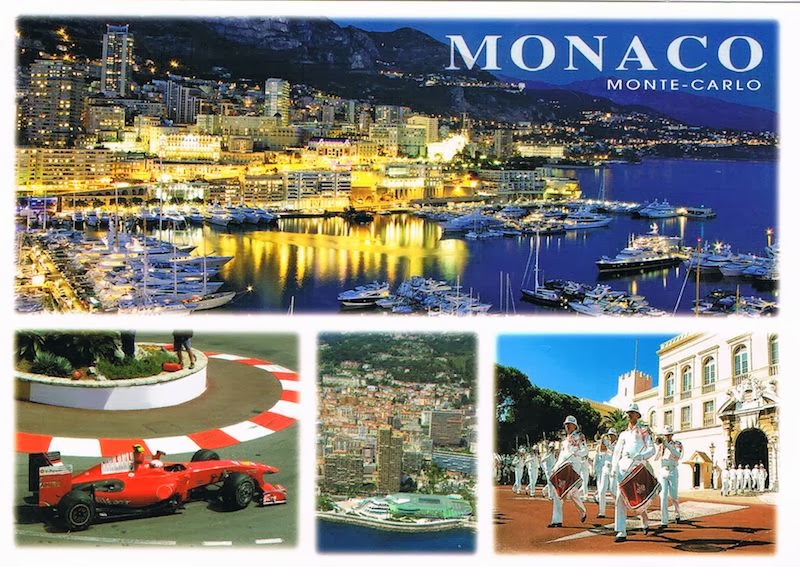Postcard Voyage: Postcard from Monaco!