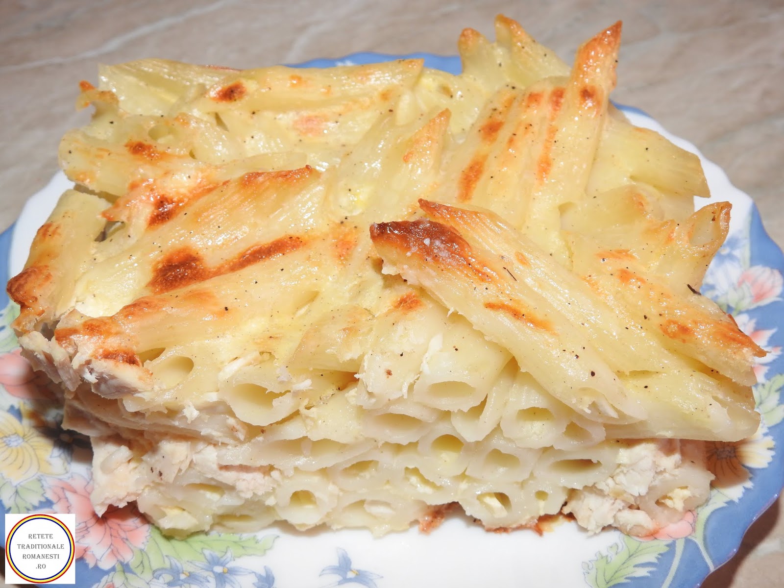 Paste cu pui la cuptor reteta | Retetetraditionaleromanesti.ro