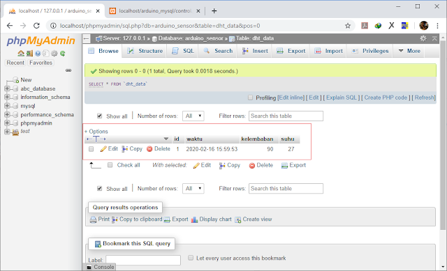 Menyimpan Data Arduino Ke Database Mysql Arducoding