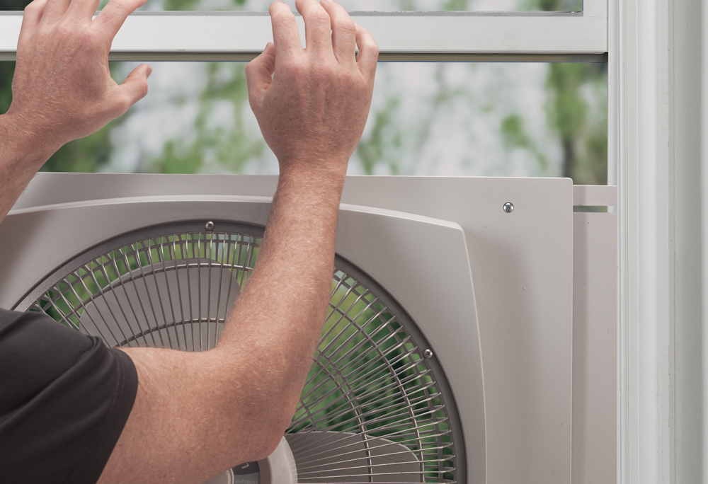 Air King Ventilation: Just passing through – properly using a window fan