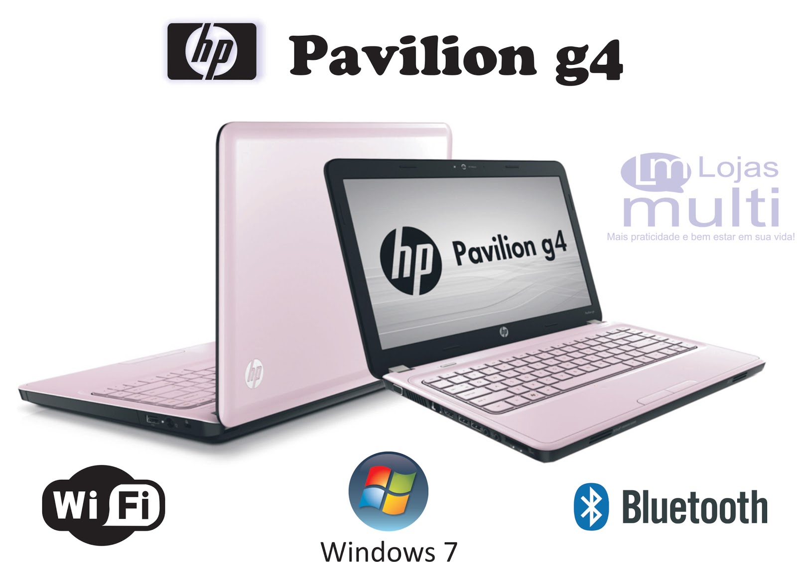 lojas multi: Notebook AMD Dual-Core, G4-1114BR, 3GB, HD 500GB, Windows ...