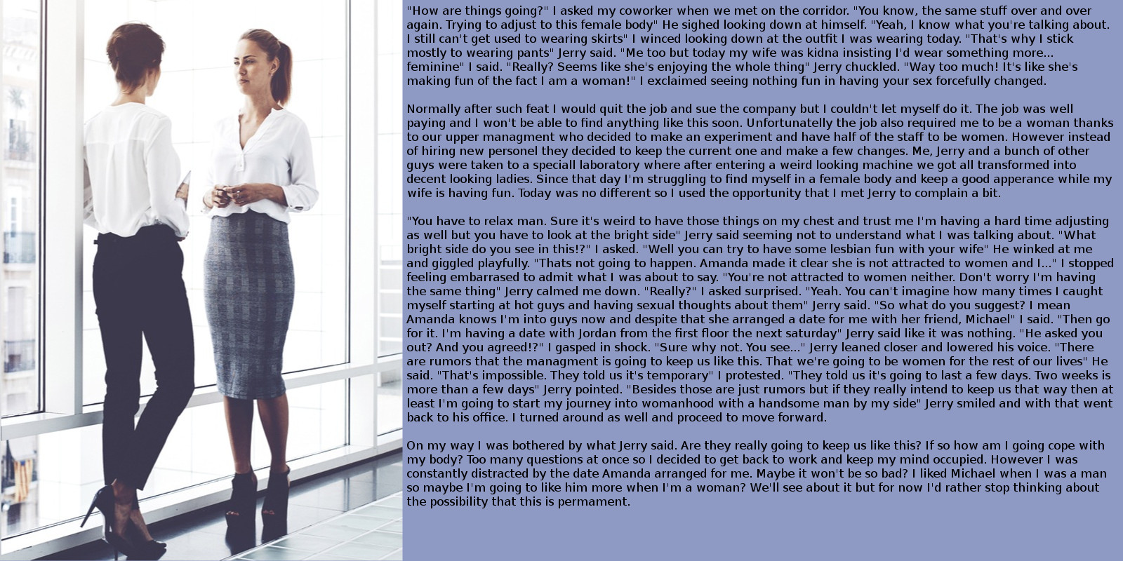 Marti's tg captions: 2018