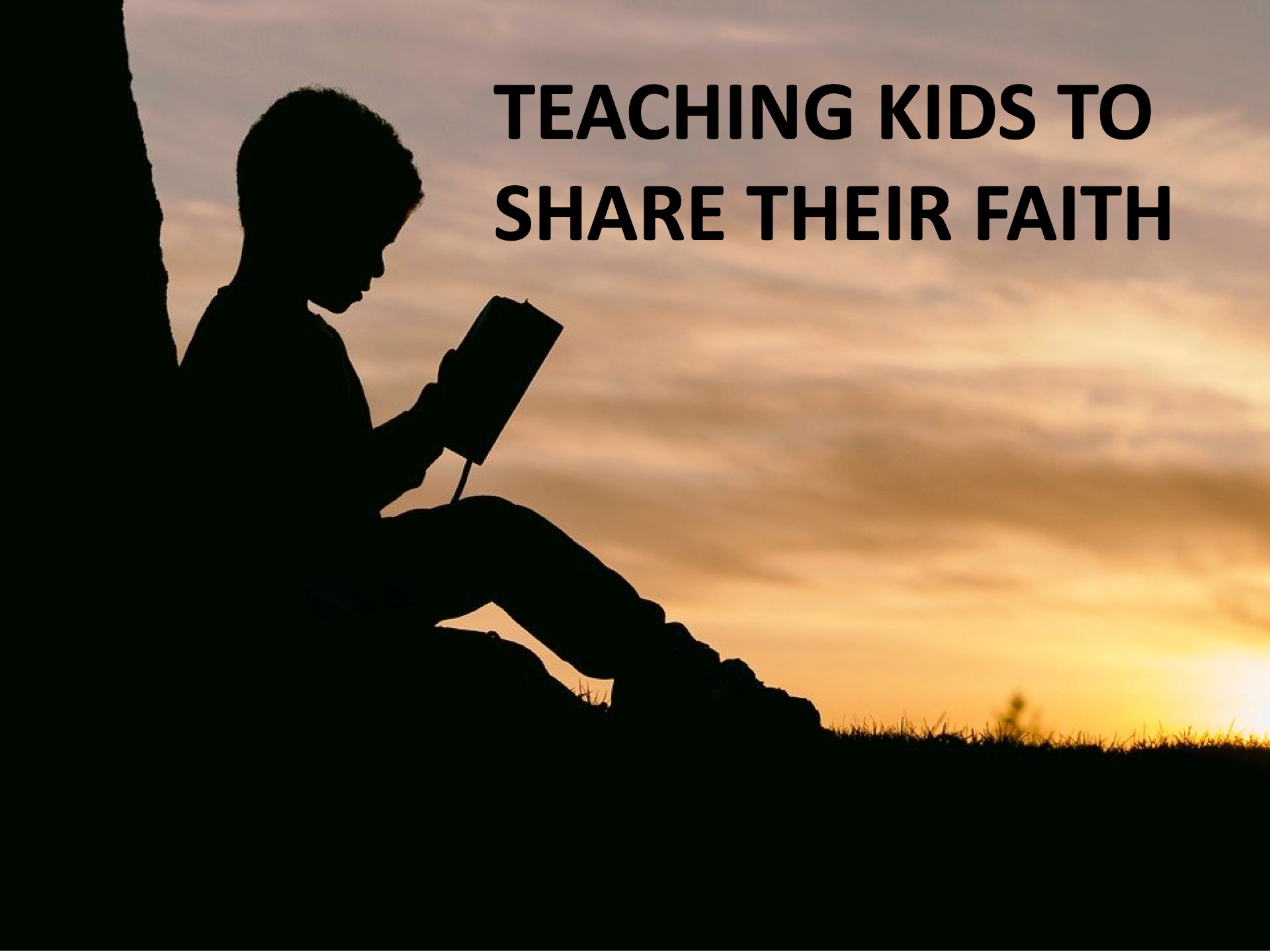 Teaching Kids to Share Their Faith ~ RELEVANT CHILDREN'S MINISTRY